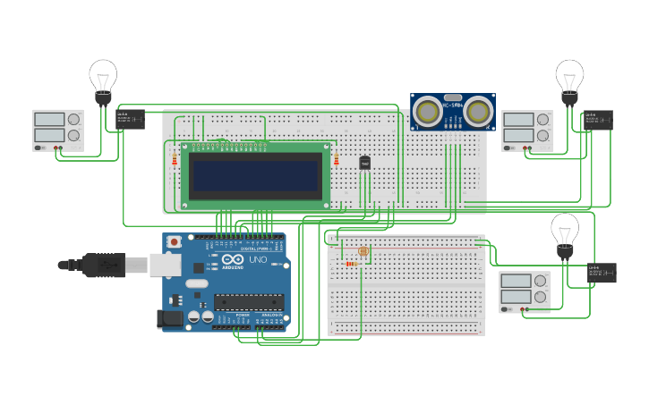 Circuit design SIMULASI LAMPU MENYALA | Tinkercad Circuit design SIMULASI LAMPU MENYALA | Tinkercad