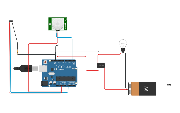 Circuit design Copy of Circuito Sensor de Movimiento para encender una ... Circuit design Copy of Circuito Sensor de Movimiento para encender una ...