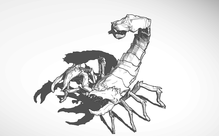 3D design Fallout radscorpion - Tinkercad