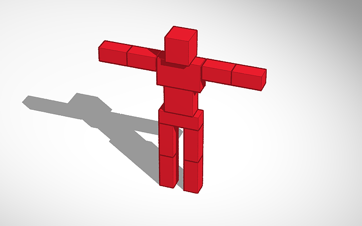 3D design Human - Tinkercad