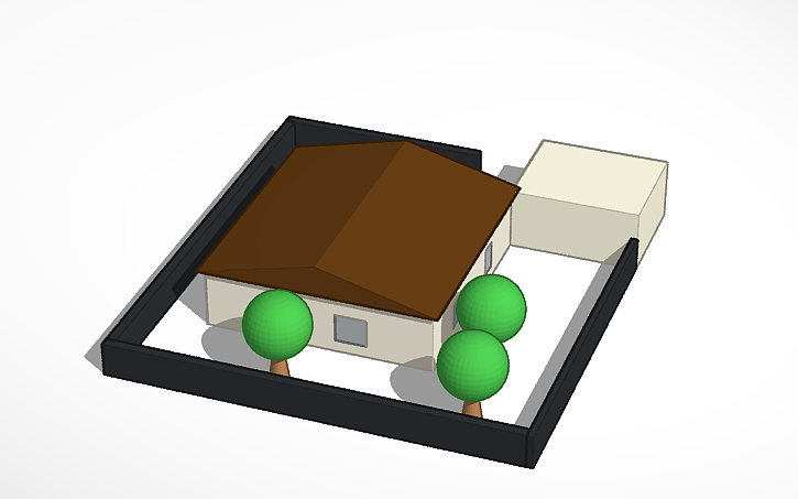 3D design houhe parit 3/2 | Tinkercad