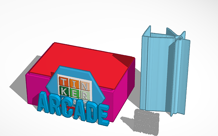 3D design Tinkercad arcade | Tinkercad