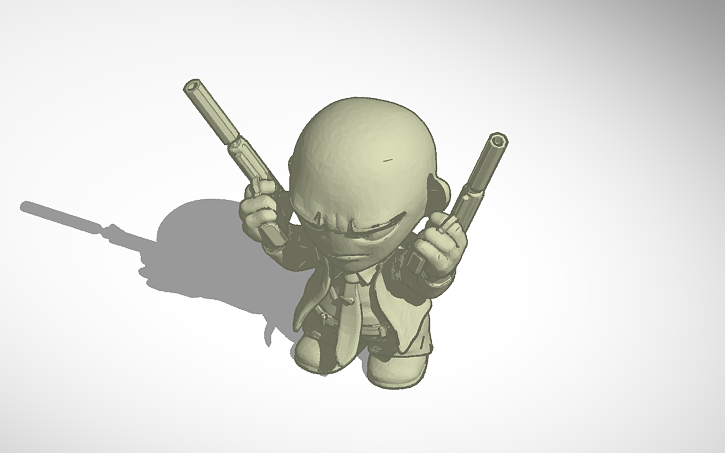 3D design Hitman - Tinkercad