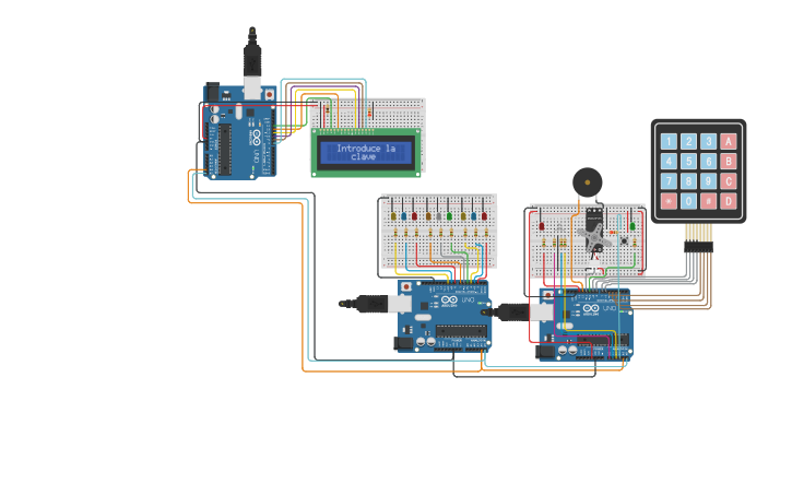 Circuit design actividad 3.3 - Tinkercad