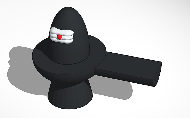 3D design Copy of Shivling (JANHAVI) - Tinkercad