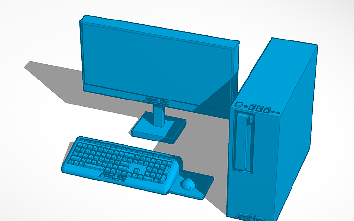 3D design pc sistemi | Tinkercad