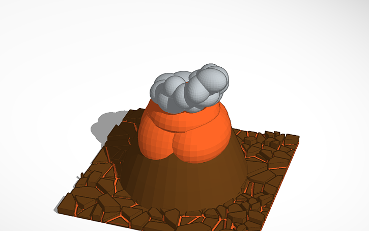 3D design Vulkan | Tinkercad