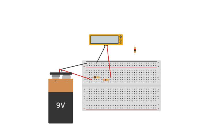 Circuit Design Đinh Luat Ohm Tinkercad