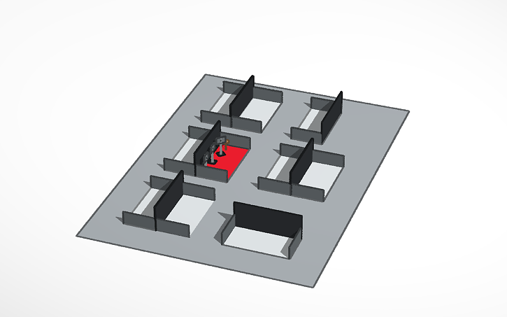 3D design AdMobilize DSE Booth - Tinkercad