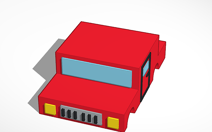 3D design Car Body - Tinkercad