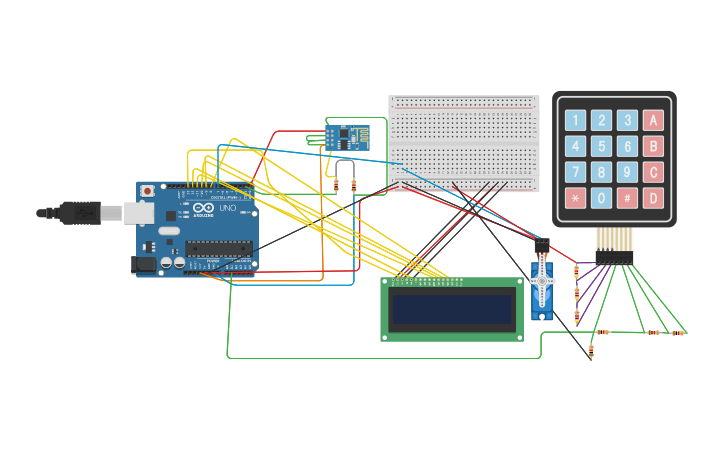 Circuit Design Copy Of Copy Of Wifi Module Esp8266 Tinkercad