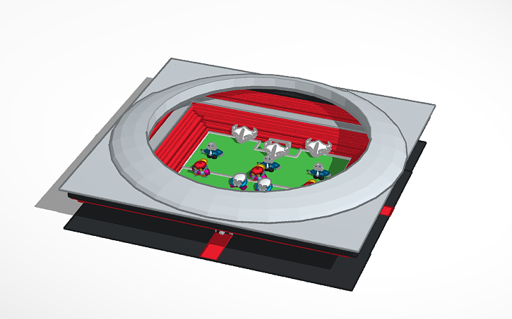 3D design undertale football | Tinkercad