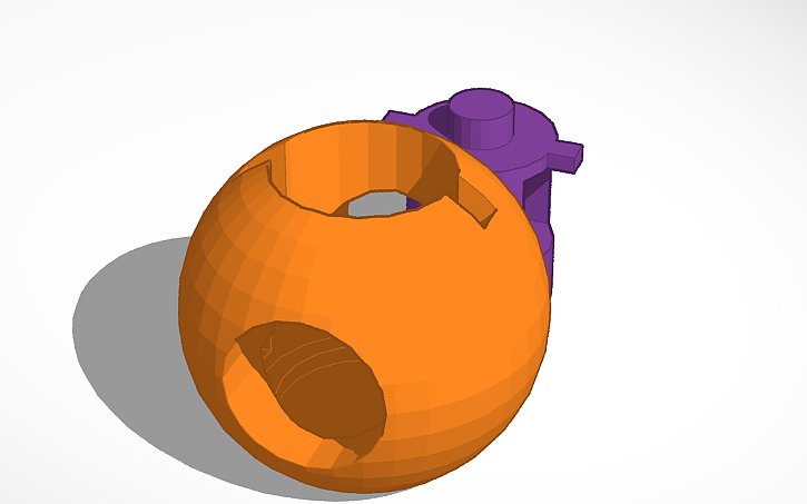 3D design Cord Lock - Tinkercad