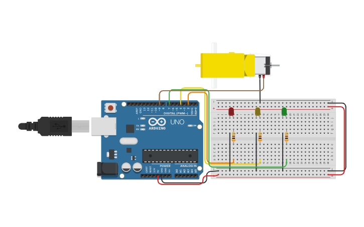 Circuit design DESAFIO 2 | Tinkercad