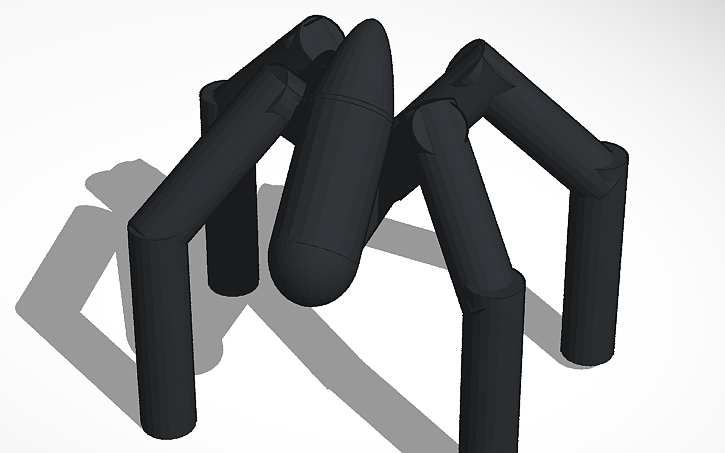 3D design mind flayer - Tinkercad