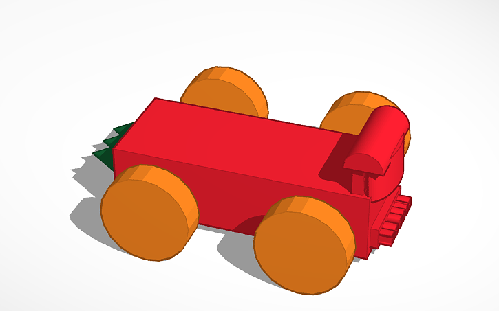 3D design andy movable car - Tinkercad