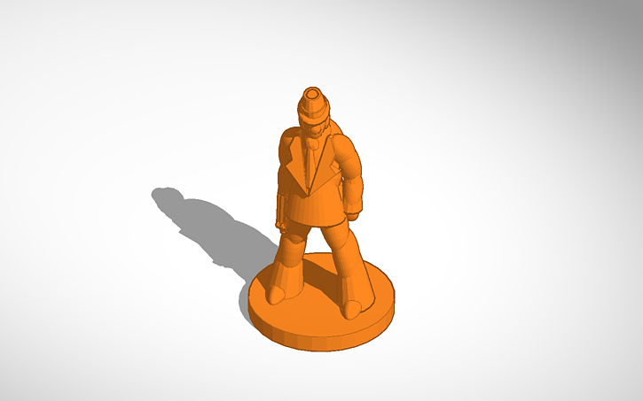 3D design CIA Goon #blackdynamite | Tinkercad