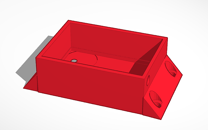 3D design ESP32 holder_2C - Tinkercad