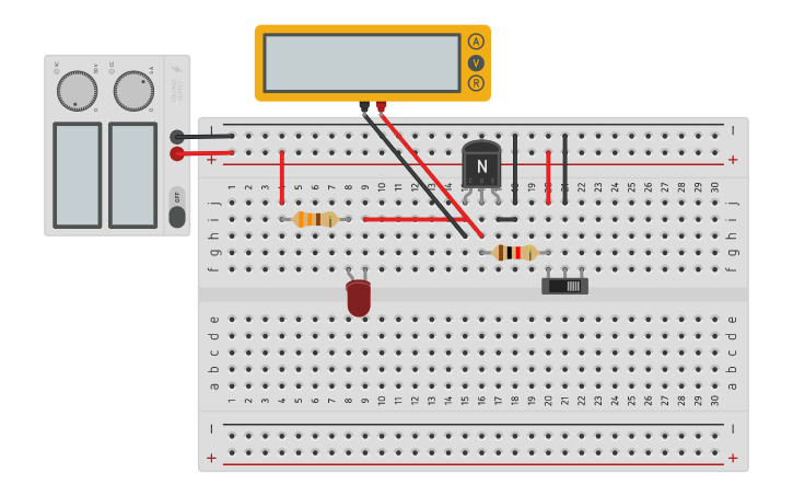 Circuit Design Transistor As Simple Switch Tinkercad