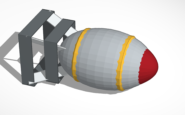 3D design Fat Man Nuke | Tinkercad