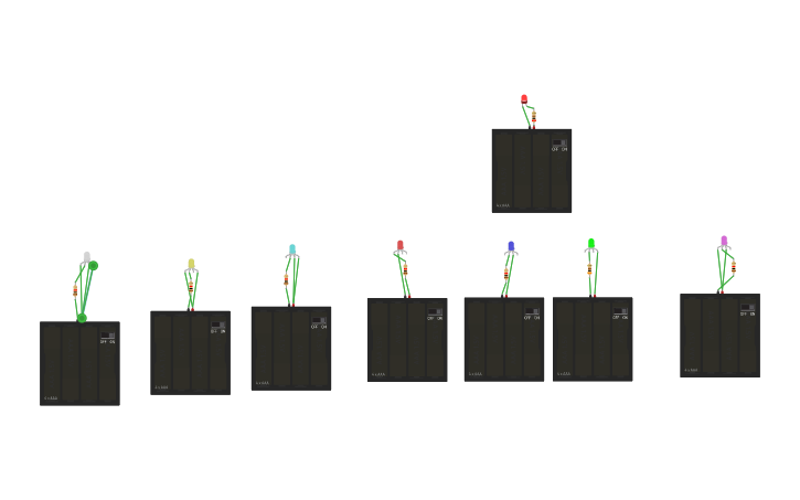Circuit design Basic LED Circuits | Tinkercad