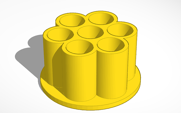 3D design Pen_Holder - Tinkercad