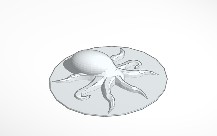 3D design Octopus - Tinkercad