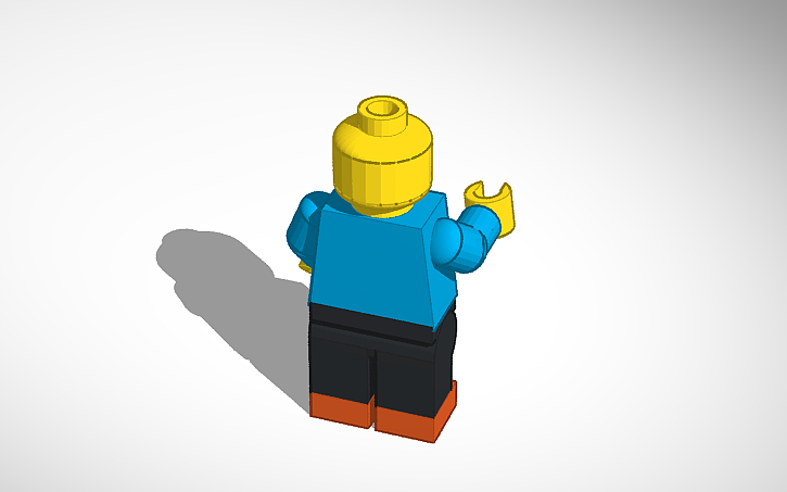 3D design Lego Figure - Tinkercad