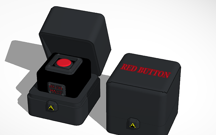 3D design the BIG RED BUTTON. - Tinkercad