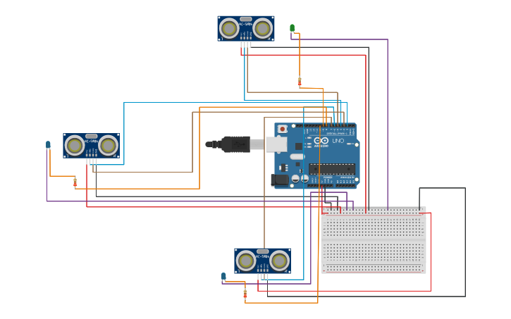 Circuit design trigger navigation - Tinkercad