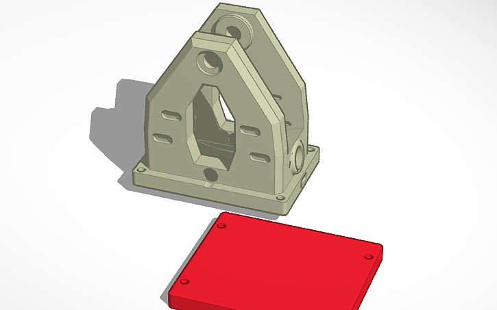 3D design base handbrake reza - Tinkercad