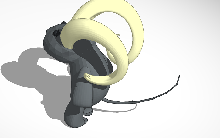 3D design Goat Spirit - Tinkercad