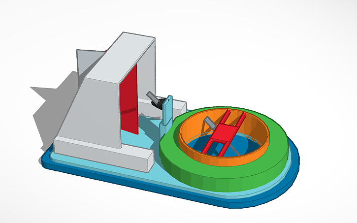 3d Design Copy Of Fatec Sp Hovercraft Tinkercad 0992