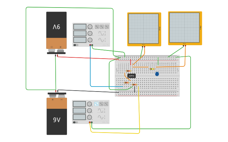 Circuit design Low pass filter - Tinkercad Circuit design Low pass filter - Tinkercad