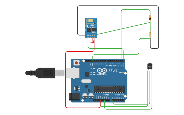 Circuit Design Practical 17 Tinkercad
