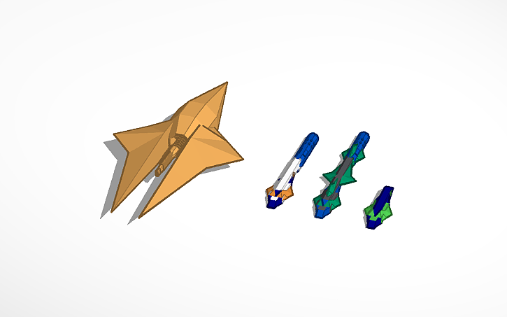 3D design Starships | Tinkercad