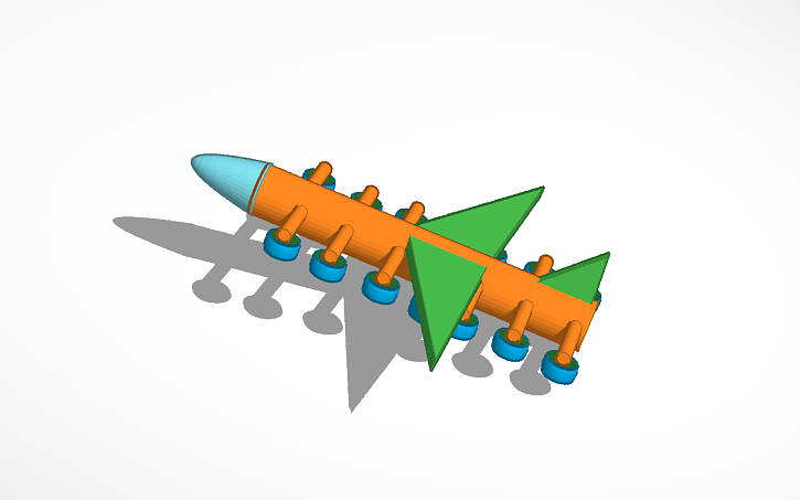 3D design air plane | Tinkercad