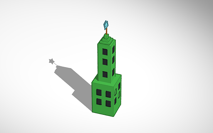 3d Design Dragoss Tower Tinkercad