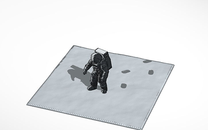 3D design space man - Tinkercad