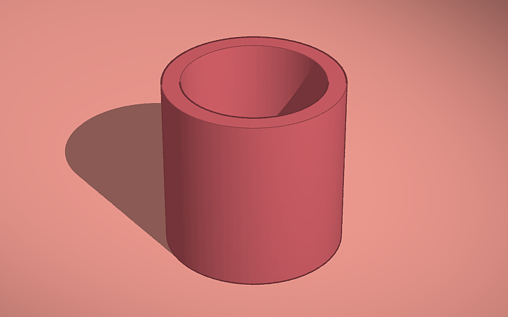 3D design Hi-res tube - Tinkercad
