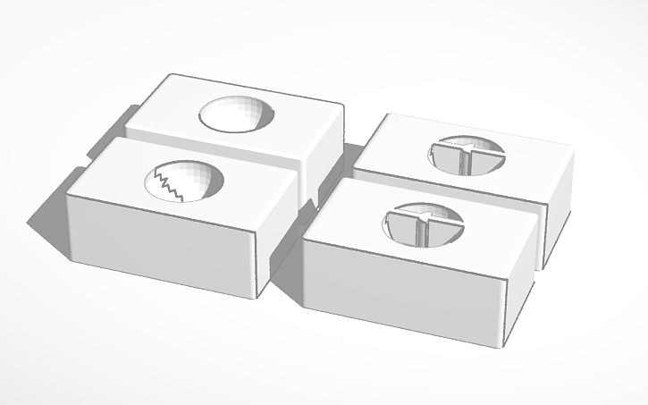 3D design MCP BUTTONS #2 | Tinkercad