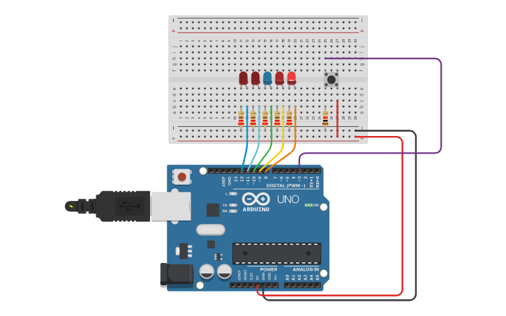 Circuit design STEP IT 8 - Tinkercad
