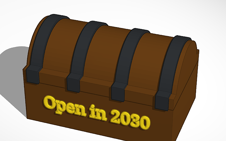 3D design SWA Time Capsule - Tinkercad