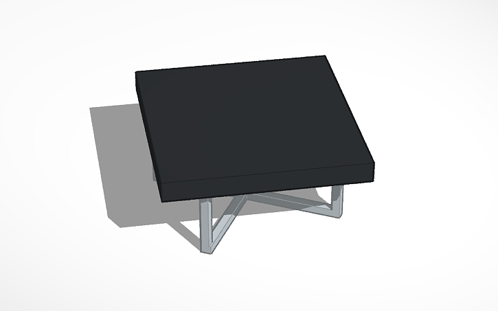 3D design Coffee Table - Tinkercad