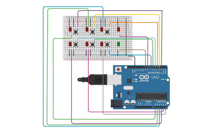 Circuit Design Combination Circuit Tinkercad