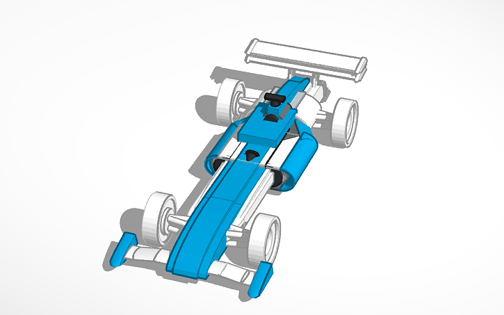 3D design F1 Car - Tinkercad