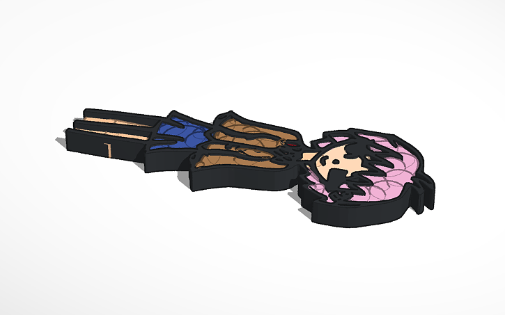 3D design Natsuki doki doki literature club | Tinkercad