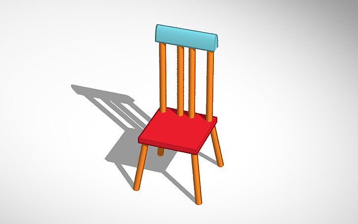 3D design Chair | Tinkercad