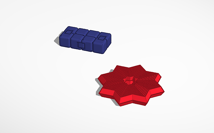 3D design fidgets - Tinkercad