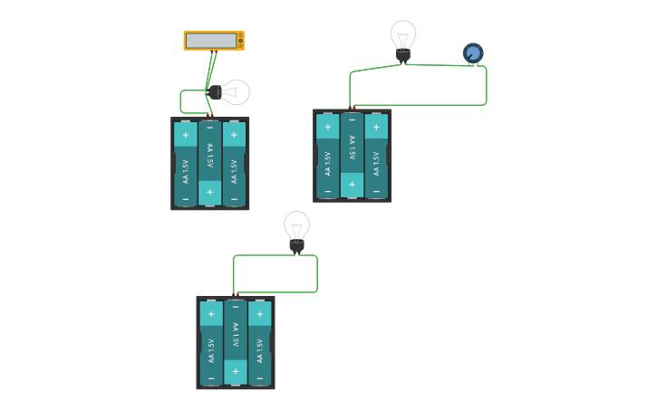 Circuit design circuito paralelo | Tinkercad